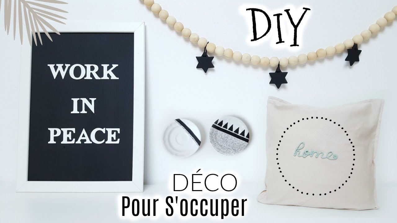 4 DIY DÉCO/RECYCLAGE A FAIRE POUR S'OCCUPER - YouTube
