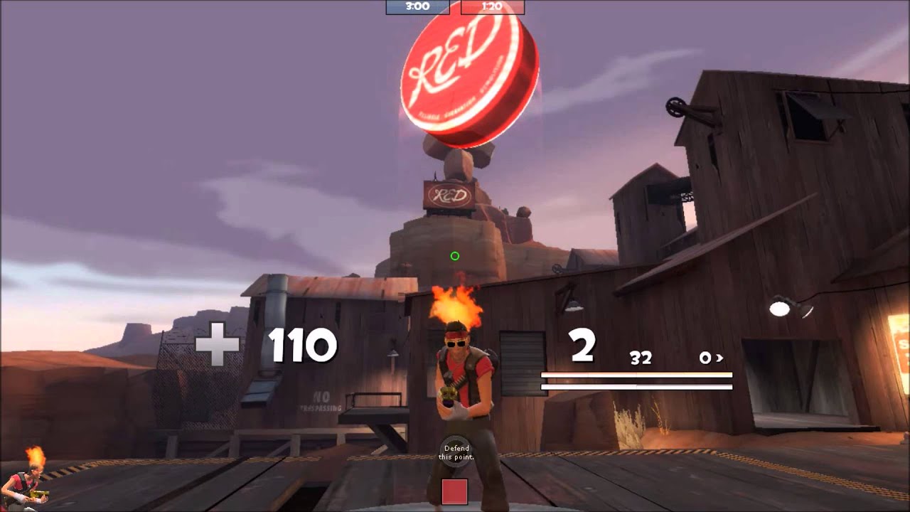 TF2 Unusual Burning Flames Thirst Blood - YouTube