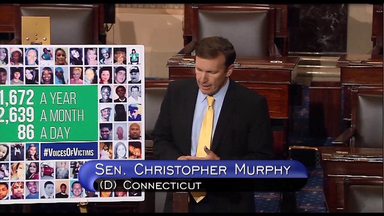 On Senate Floor, Senator Murphy Calls on Senate to Address Gun Violence ...