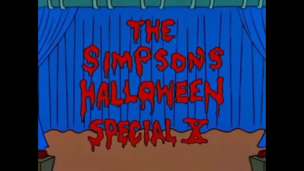 The Simpsons: Treehouse of Horror X Opening (1999) - YouTube