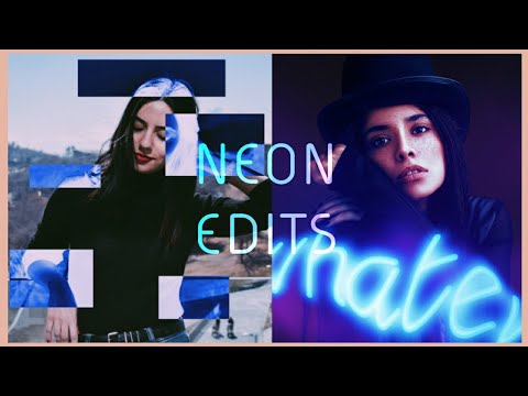 How to create neon edits☆ - YouTube