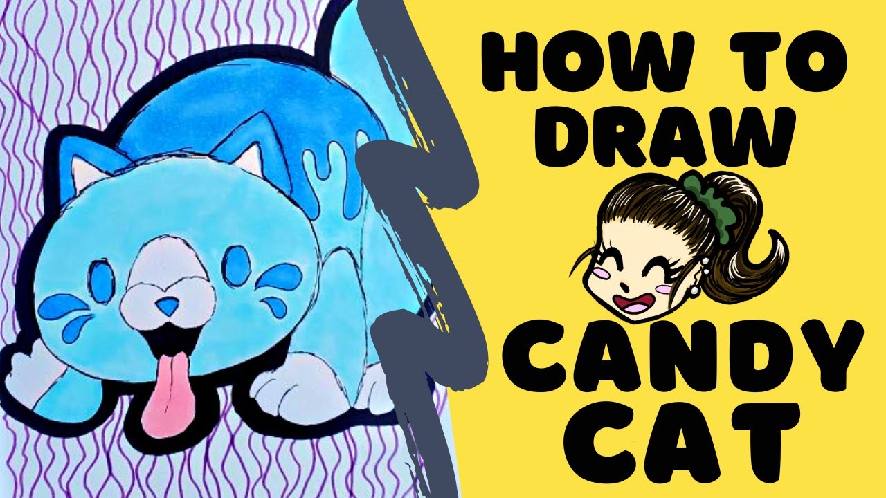 HOW TO DRAW - Candy Cat (Poppy Playtime) - YouTube