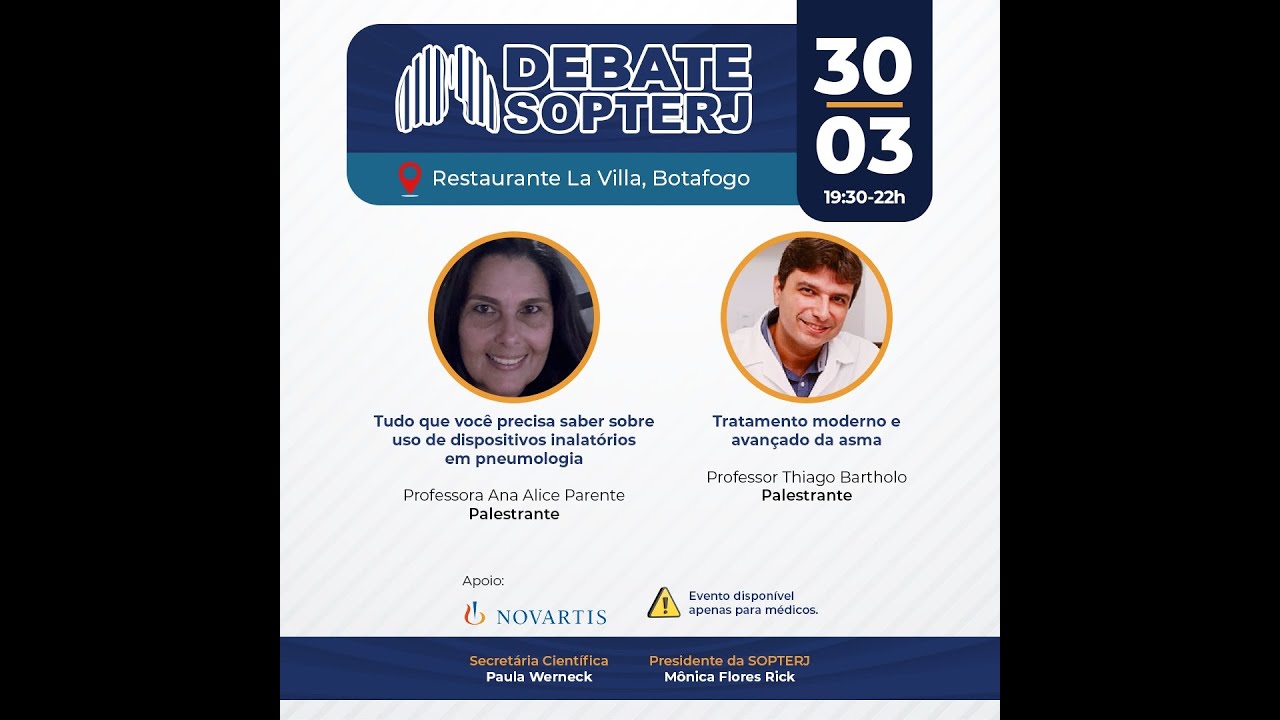 30MAR 2023 – DEBATES SOPTERJ - Profª Ana Alice Parente e Prof. Thiago ...
