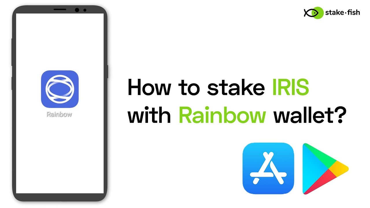 How to stake IRISnet (IRIS) with Rainbow wallet | iOS and Android - YouTube