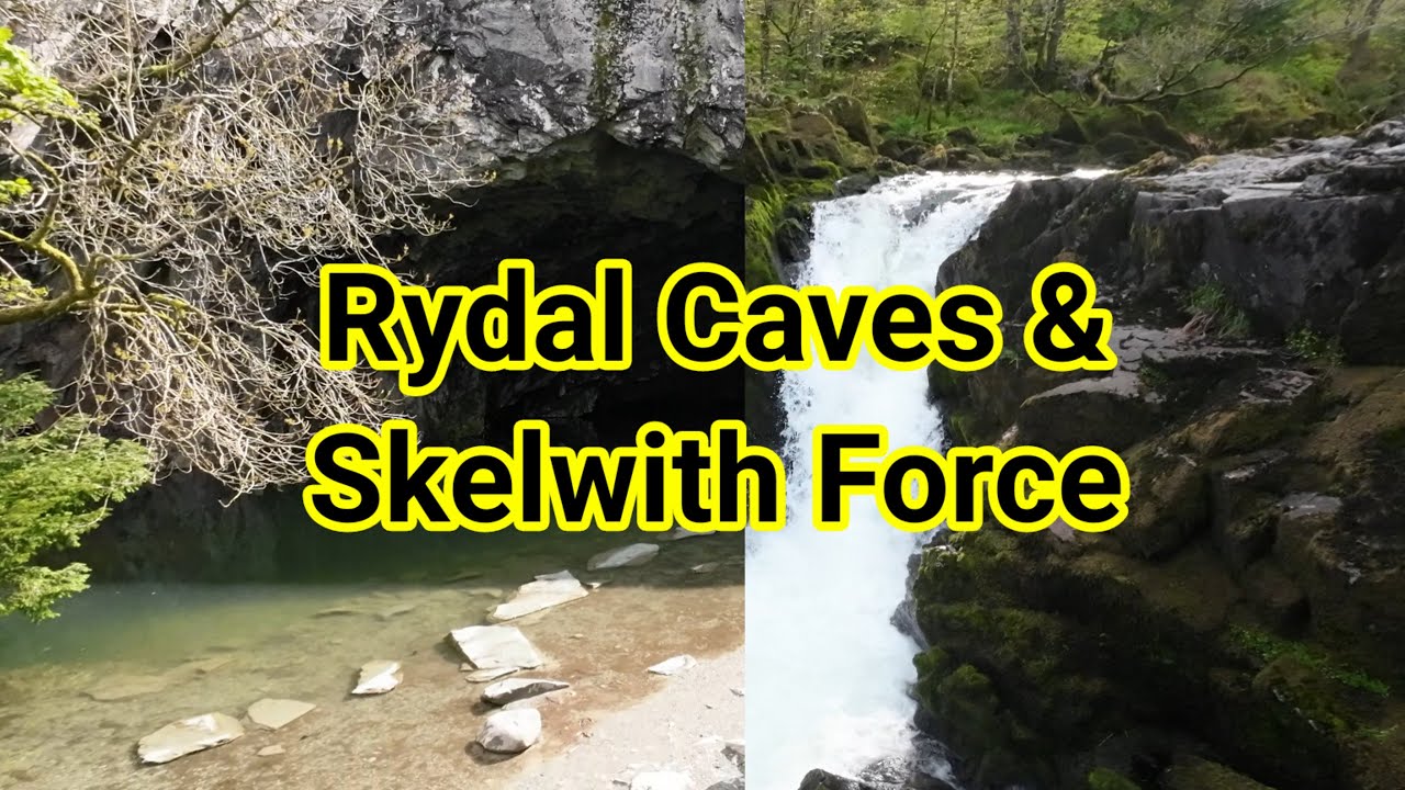 Rydal Caves and Skelwith Force walk. - YouTube