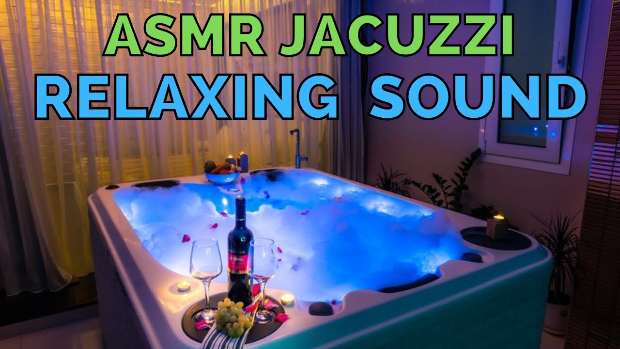 Water Sounds ASMR Hot Tub, Jucuzzi Relaxing & Peaceful Noise - YouTube