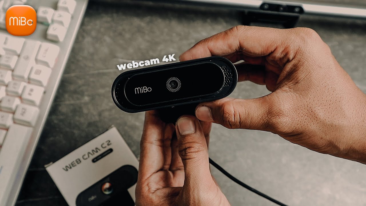 ASMR UNBOXING MIBO WEBCAM 4K & REVIEW MIBO WEBCAM C1 C2 X1 - YouTube
