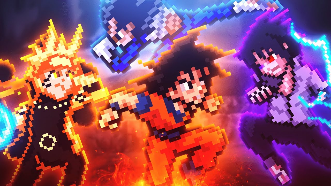 Super Smash Bros But It's ANIME CHARACTERS - YouTube