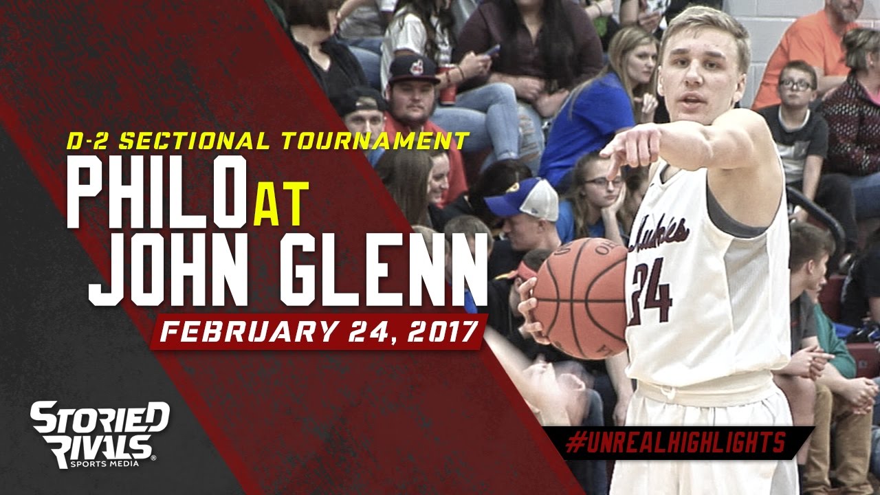 HS Basketball | Philo at John Glenn [TOURNAMENT] [2/24/17] - YouTube