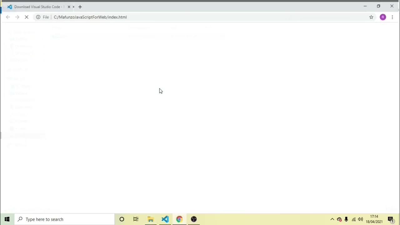 Javascript Css For Web Part 1 Learning Programming Language Swahili East Africa Youtube