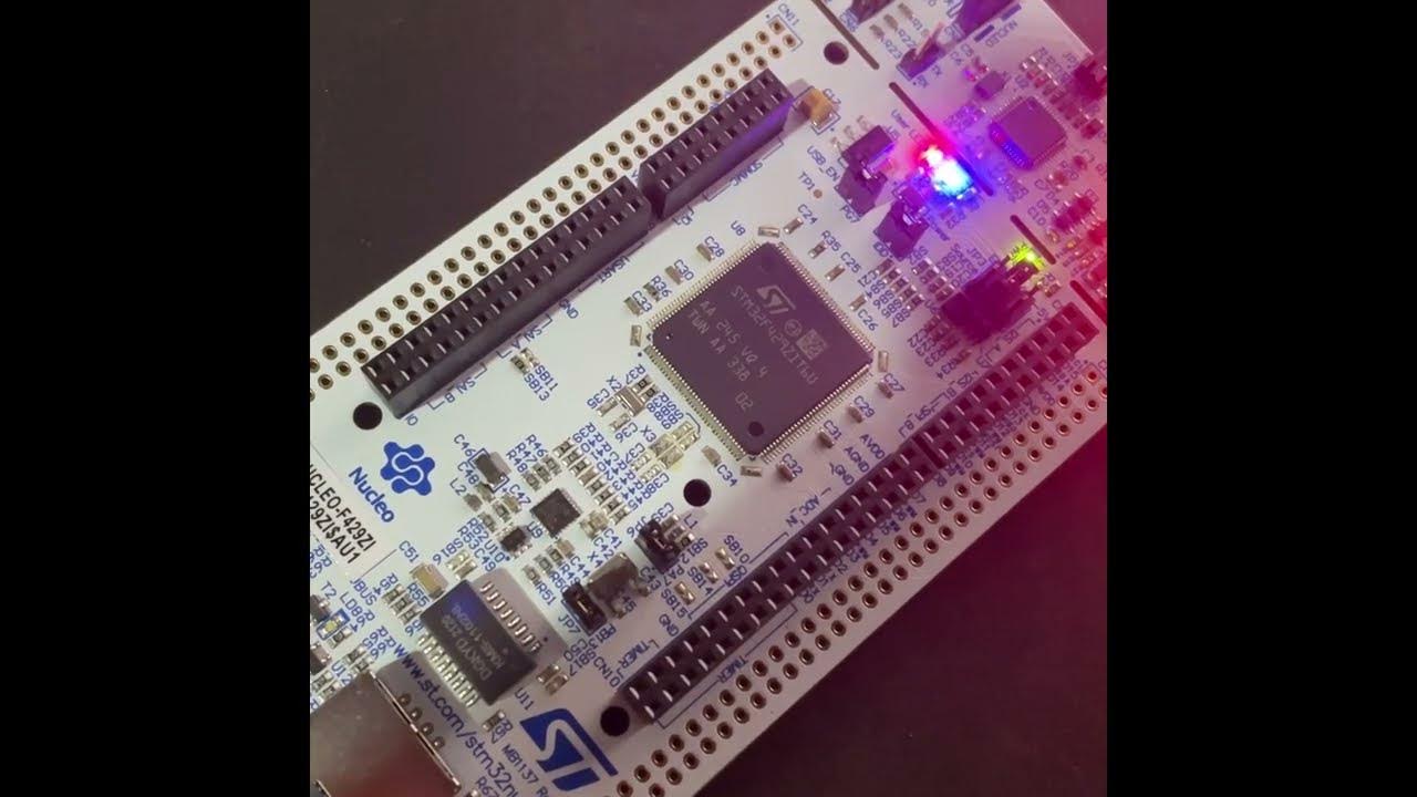 Using STM32 FreeRTOS to trigger LED on Software Timers - YouTube