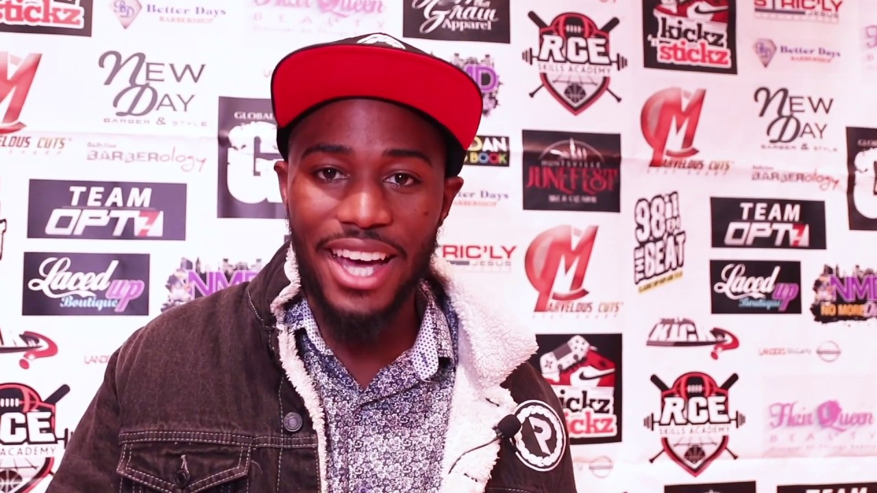 Hip-Hop Artist Devonta representing Ravizee Clothing at Kutz -N- Kickz ...