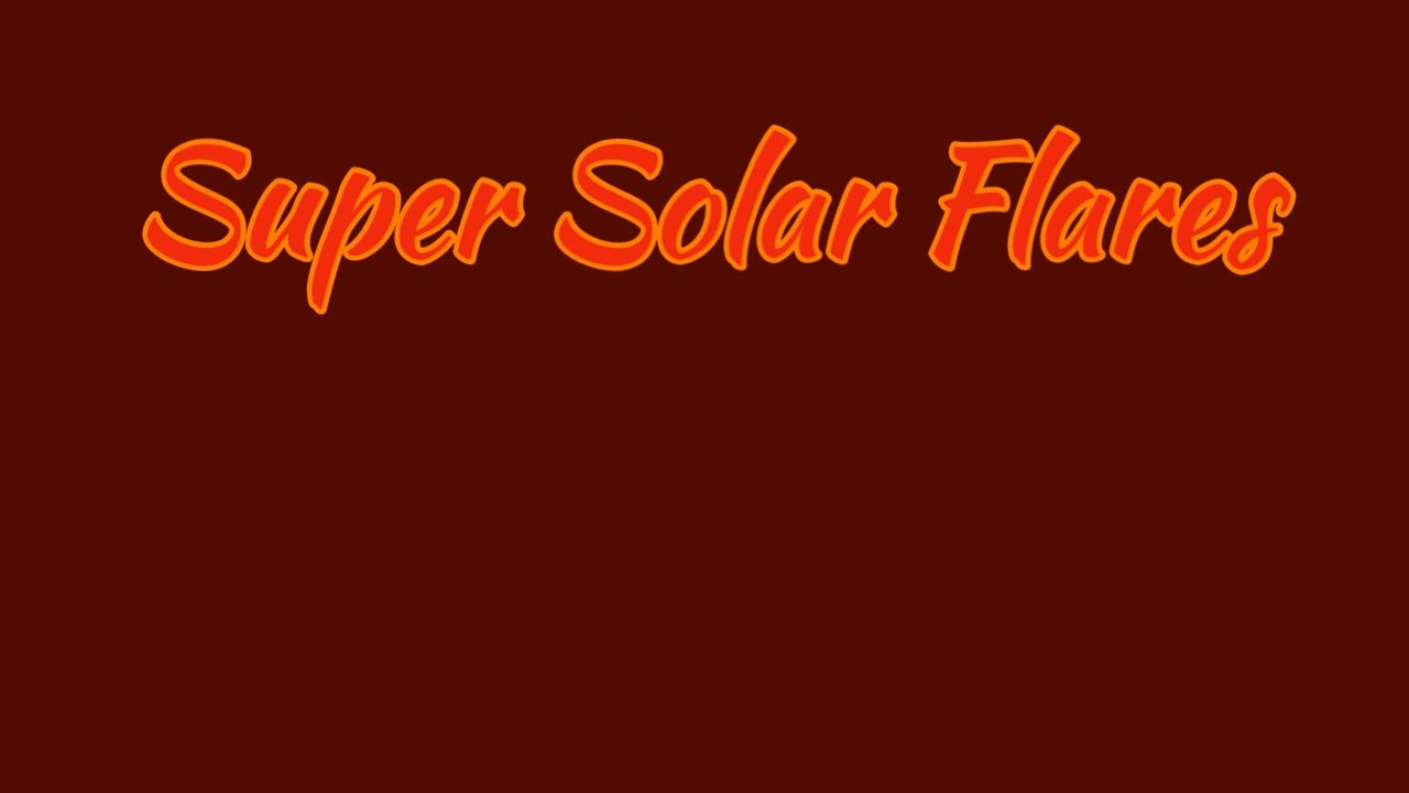 Disaster Warning | Super Solar Flares on Dreamscape City - YouTube