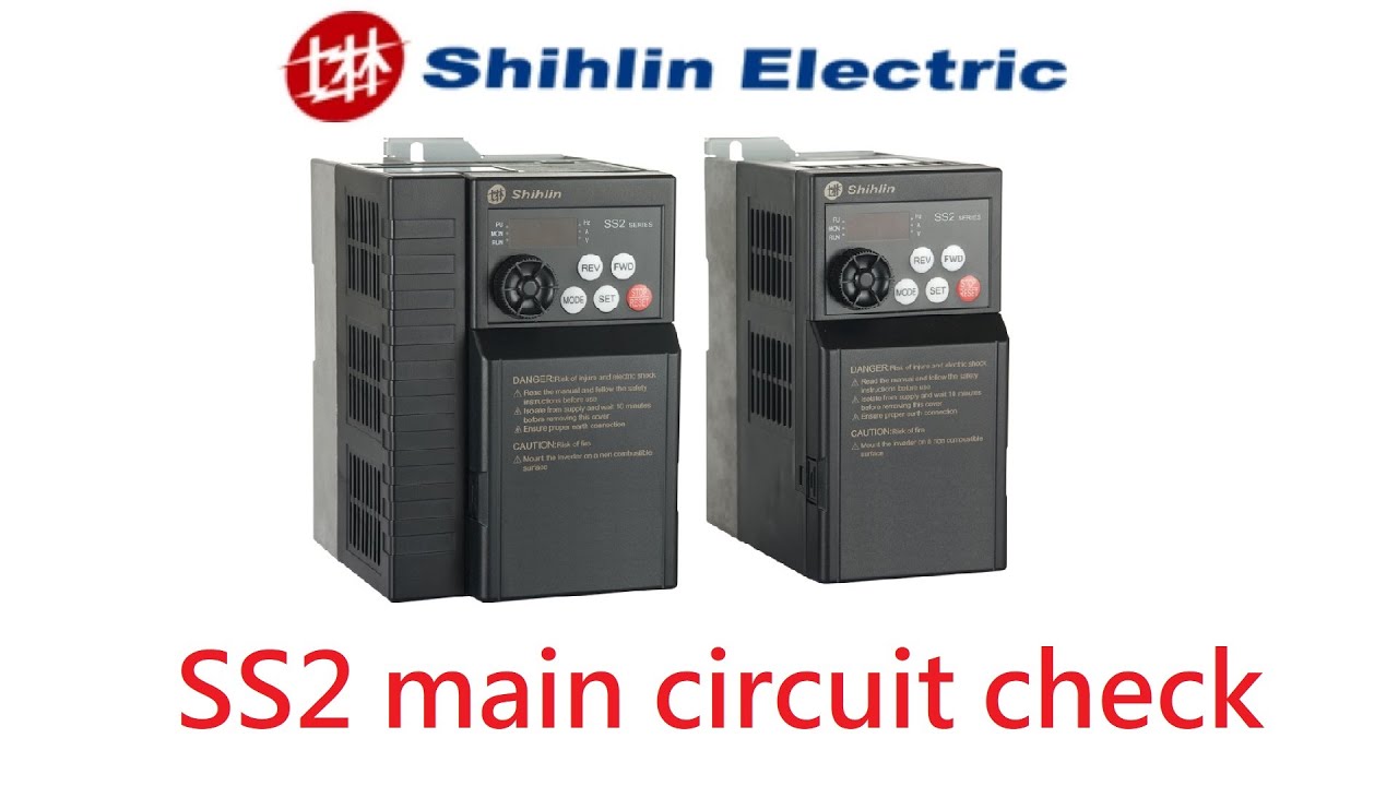 How to measure main circuit on Shihlin SS2 inverter - YouTube