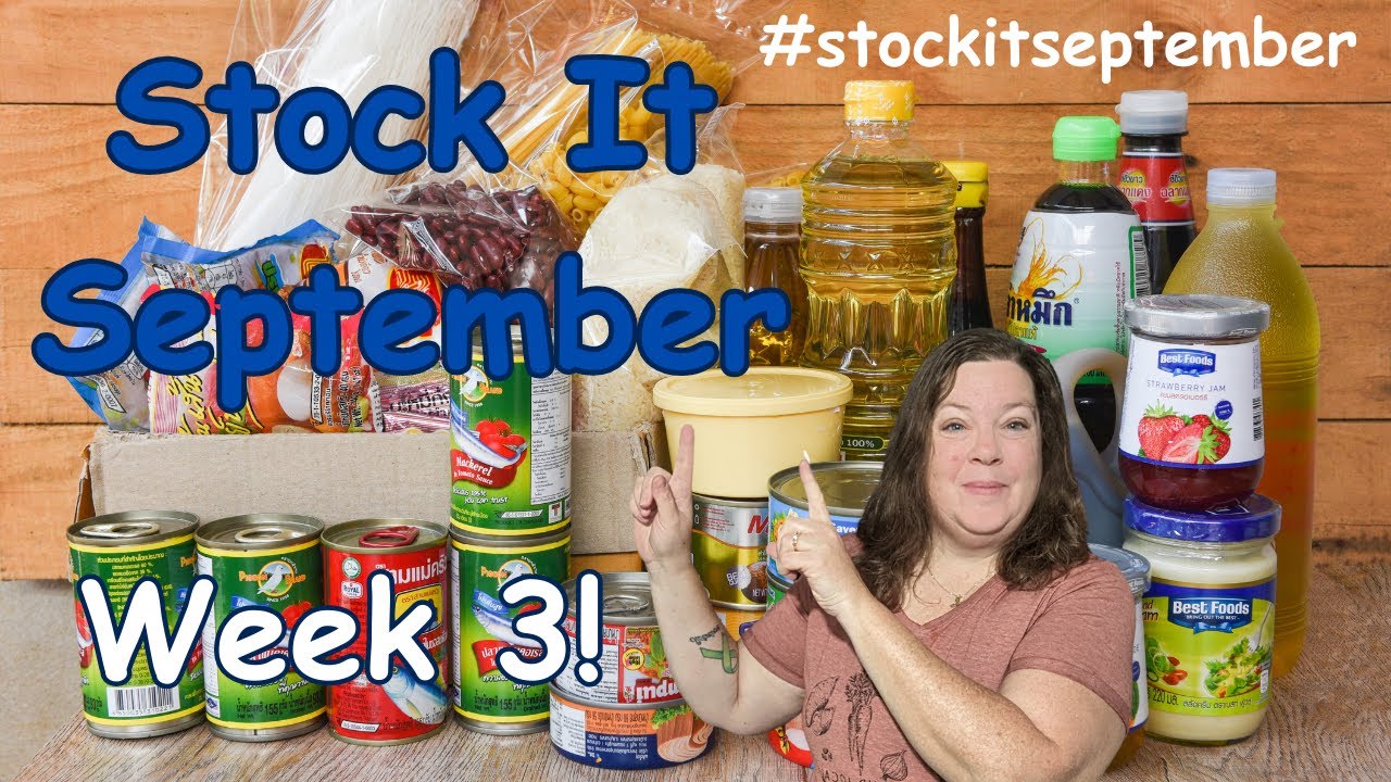 Stock It September Week 3 #stockitseptember #fillthepantry #homestore ...