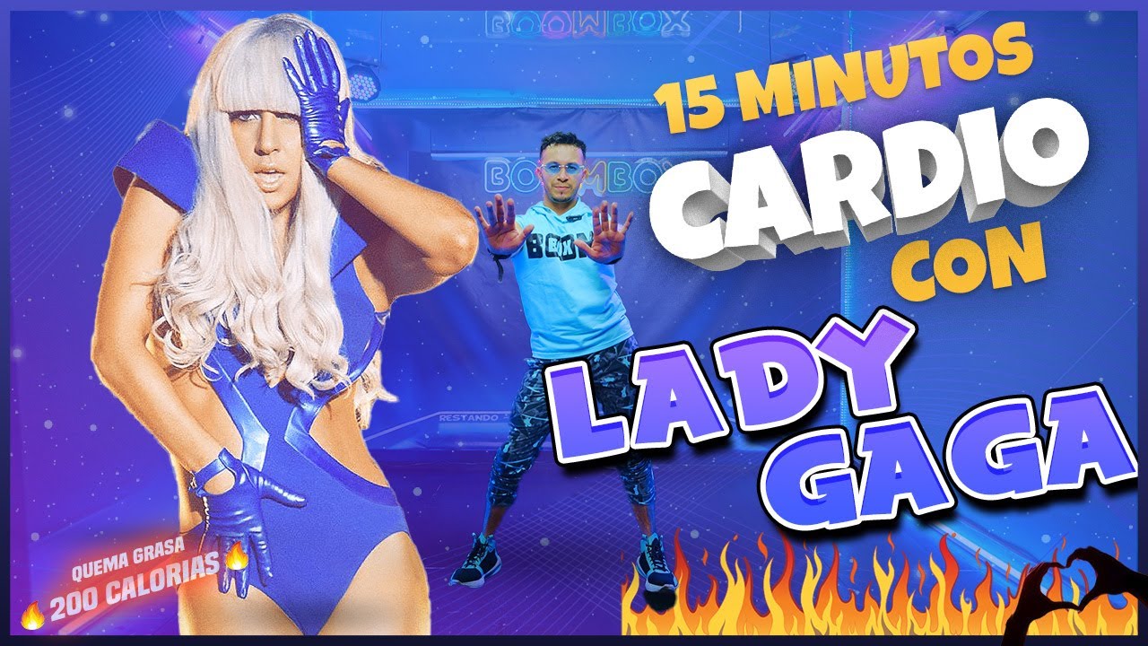 15 Minutos Bailando Exitos de LADY GAGA ⭐⭐ QUEMA GRASA RAPIDO ⭐⭐ Lady ...