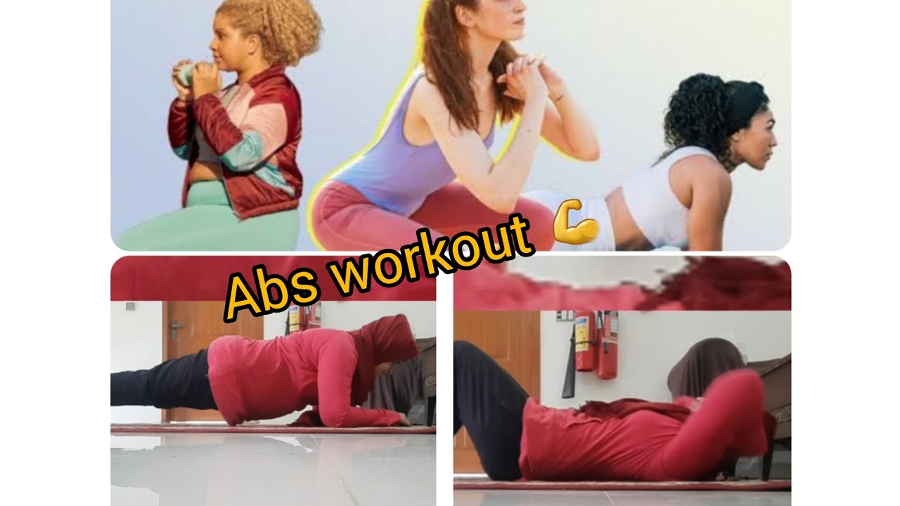 Abs workout 💪 for belly fat removal #fitnessmodel #absworkout # ...