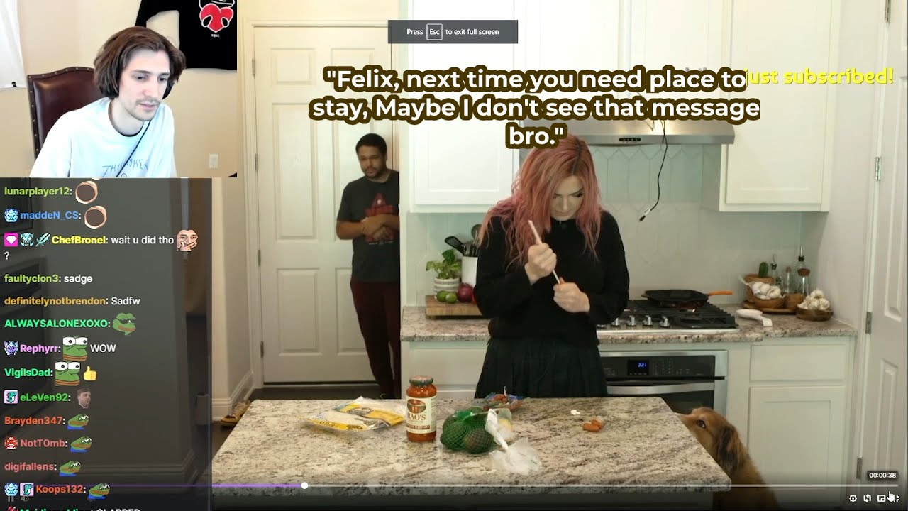 xQc Rolls Nick for not Let him Stay in their House Anymore - YouTube