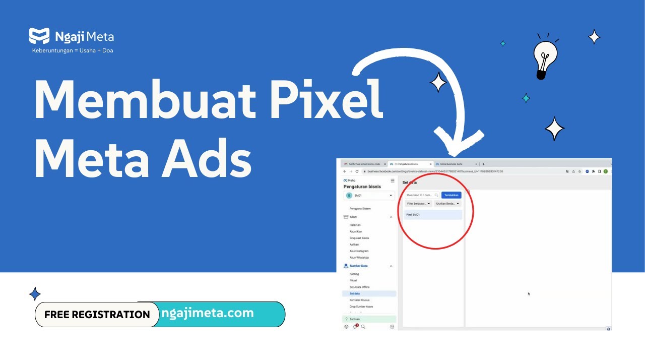 Membuat Pixel Meta Ads - YouTube