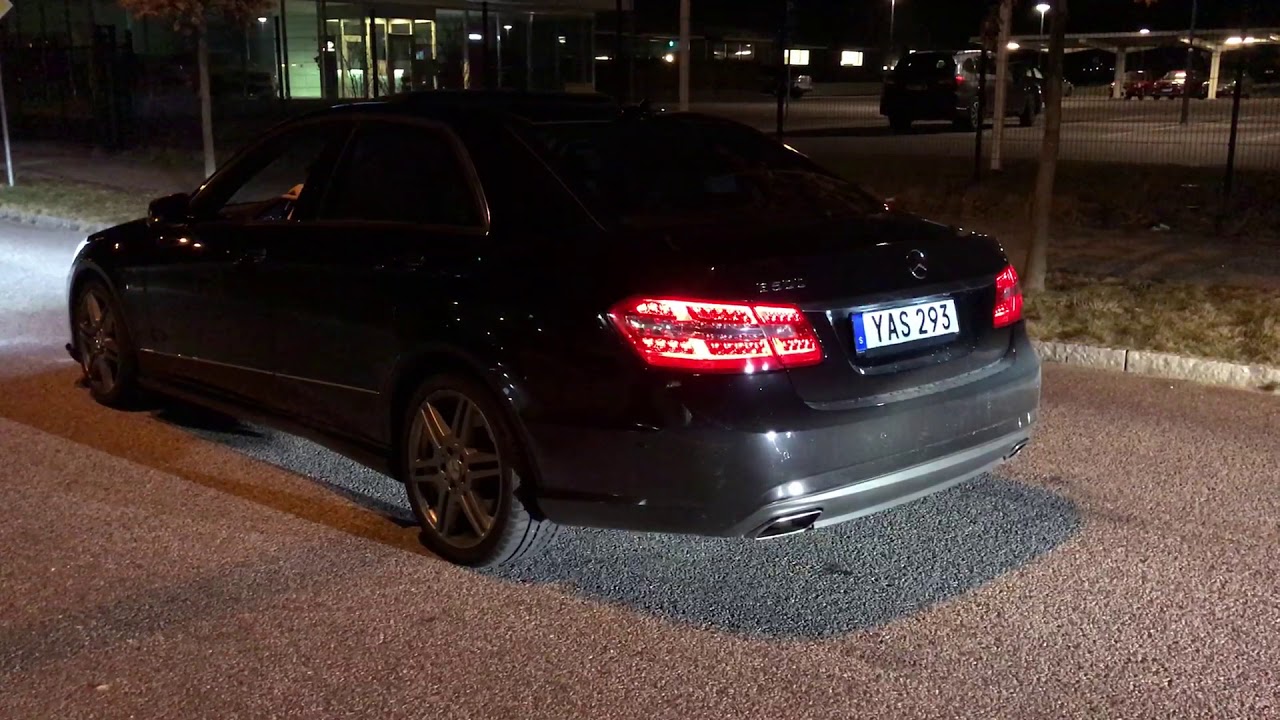 Mercedes E500 E550 V8 Biturbo Sound - YouTube