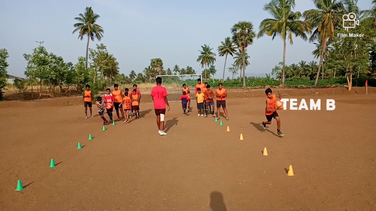 Minor Game-Sprint with Ball Relay - YouTube