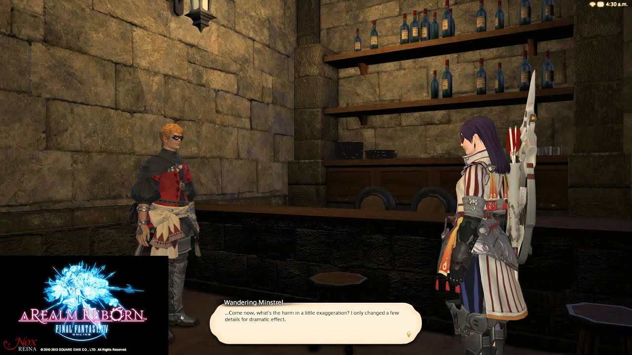 FFXIV ARR - Wandering Minstrel Lv.50 - 01 The Ultimate Ballad 02 - YouTube