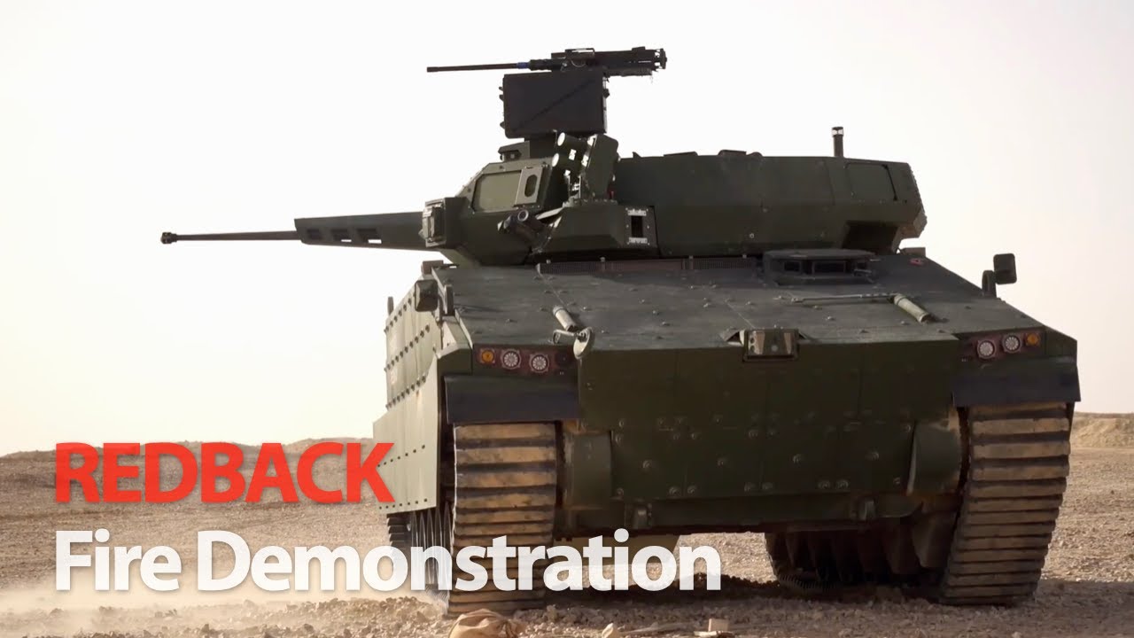 한화디펜스 Redback 포탑 시스템 및 강력한 실사격 영상 / Redback Live Fire Demonstration ...