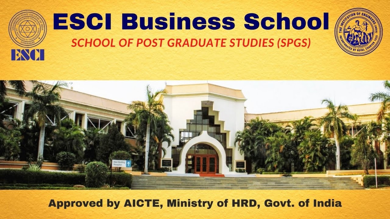 ESCI Business School Hyderabad - YouTube