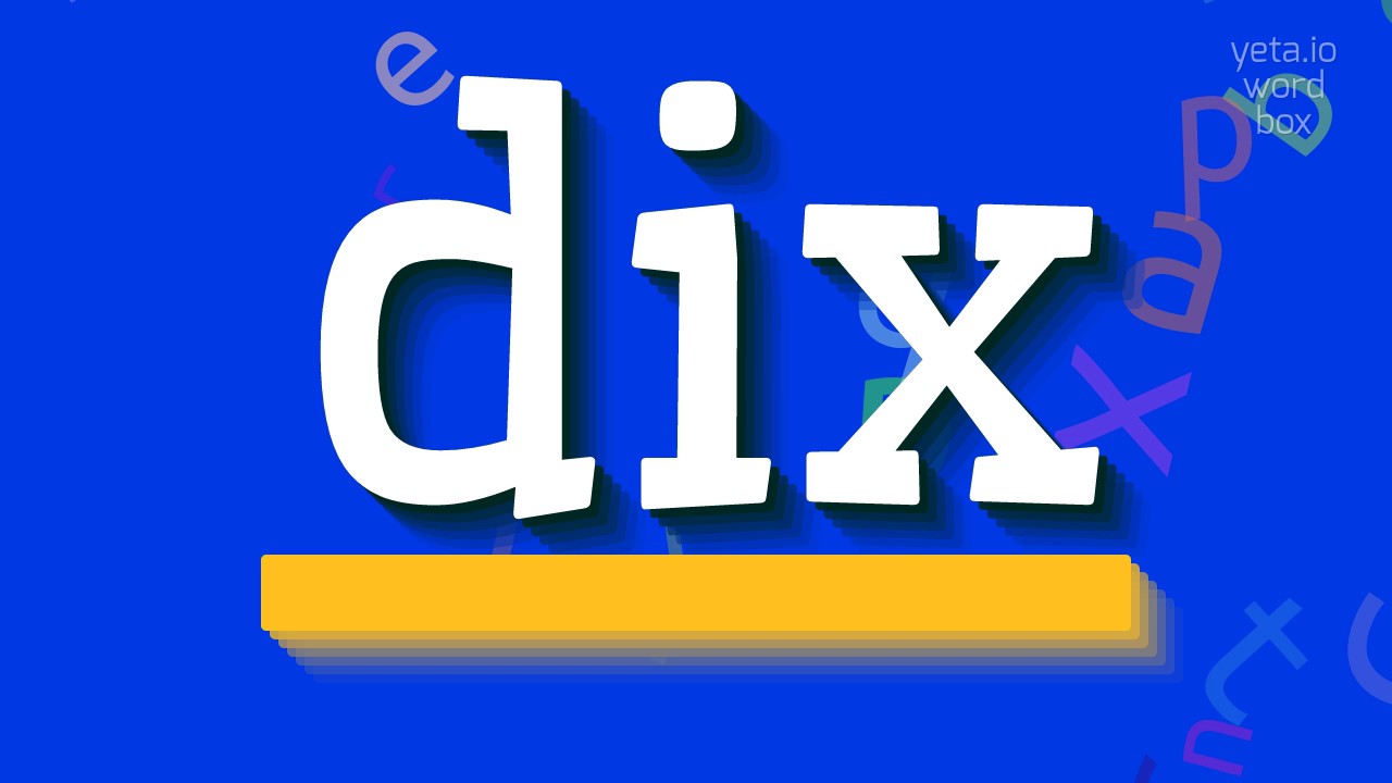 How to say "dix"! (High Quality Voices) - YouTube