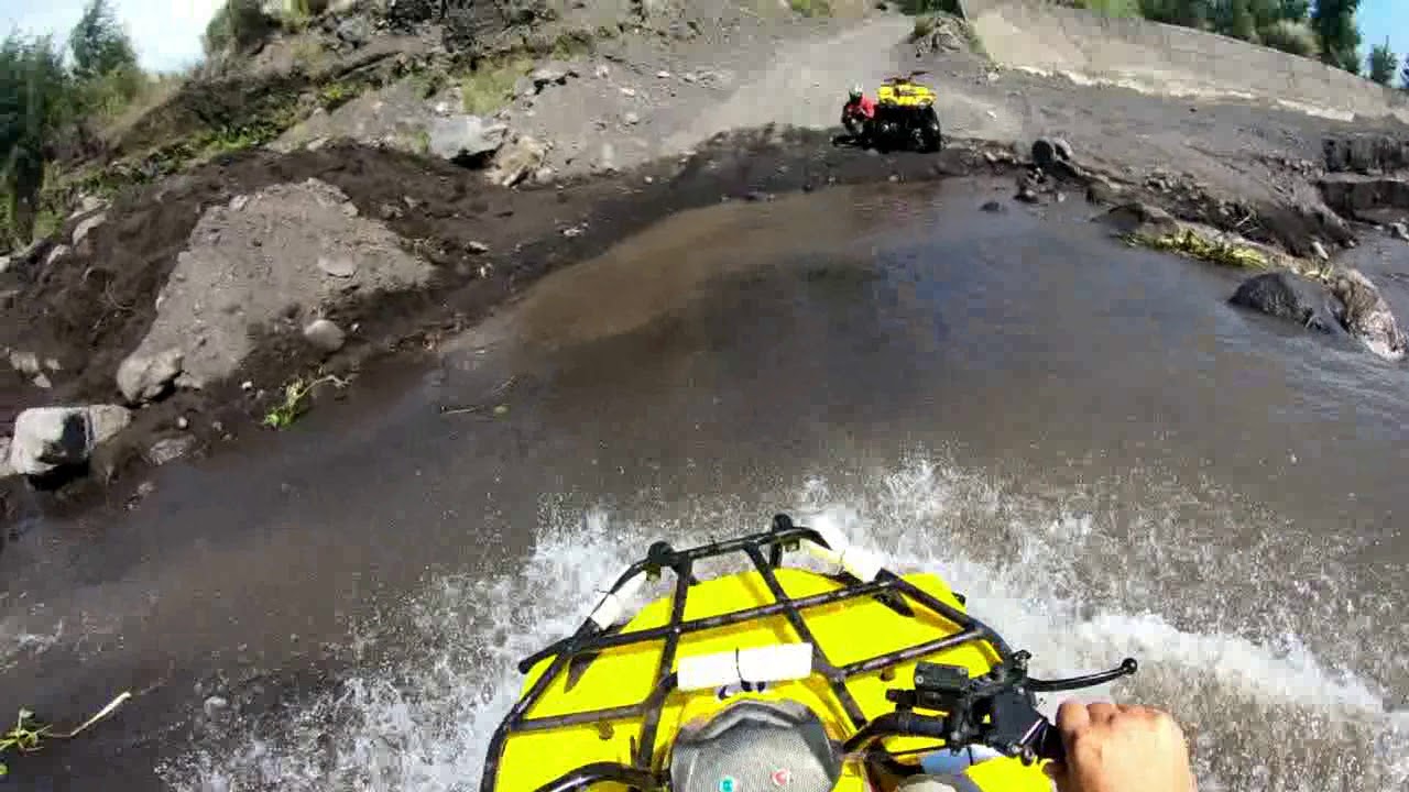 Riding lahars on Mayon volcano - YouTube