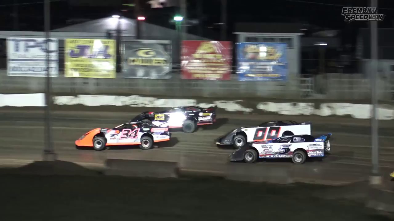 Fremont Speedway 602 Late Model Feature - 9/15/17 - YouTube