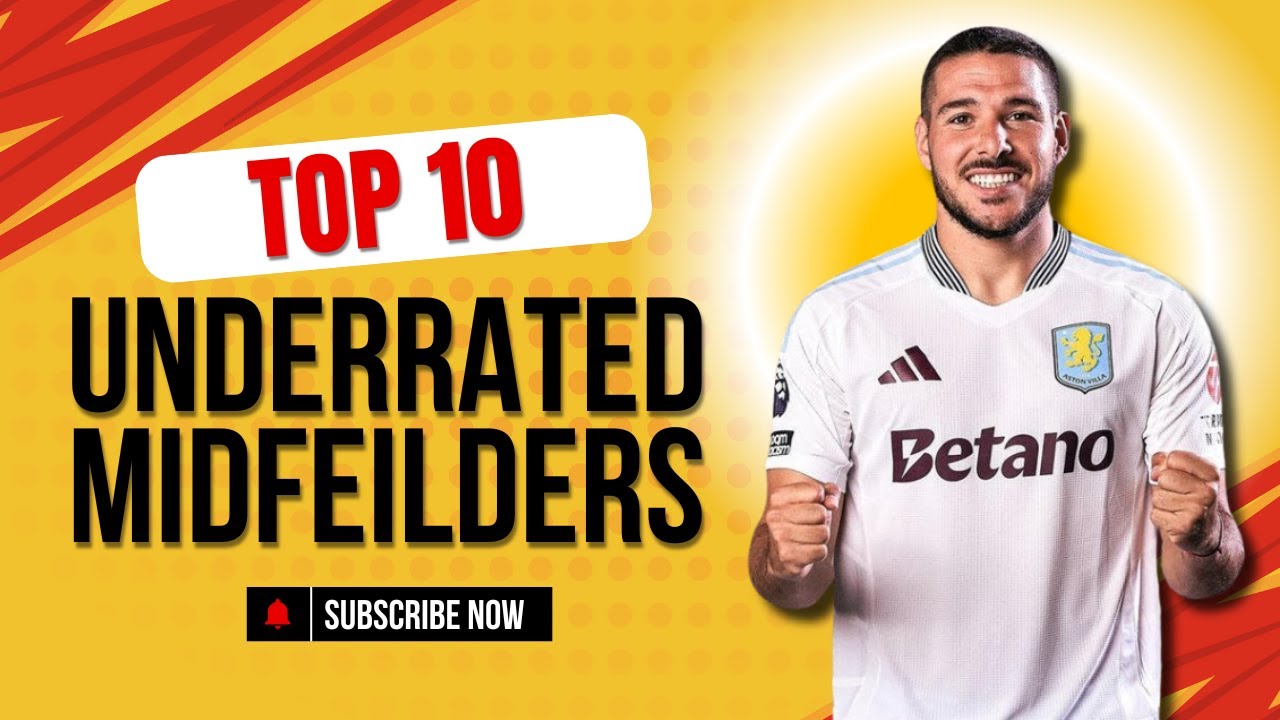 Top 10 most Underrated Midfielders: Hidden Gems of Football - YouTube