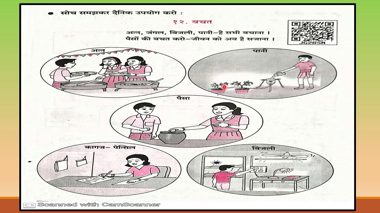 HINDI SULABHBHARATI STD. V LESSON NO. 12) BACHAT - YouTube
