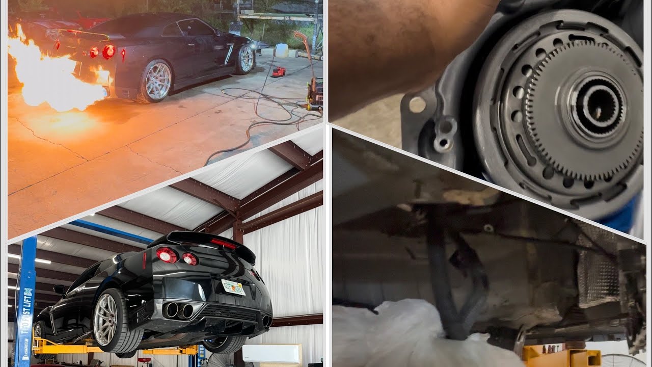 REBUILT MY R35 GTR TRANSMISSION IN 5 MINUTES!!!!! - YouTube