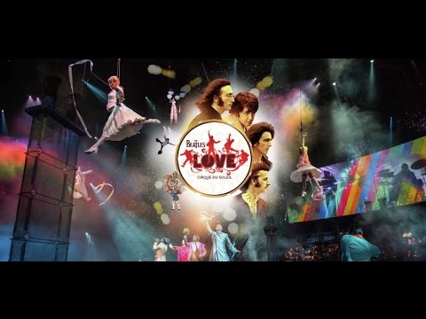 5* REVIEW The Beatles LOVE Mirage Cirque Du Soleil LAS VEGAS - YouTube