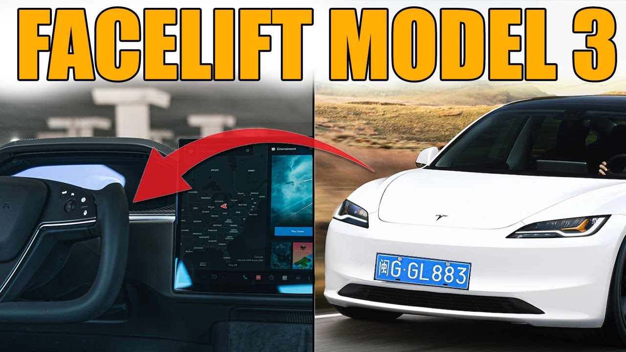NEW Tesla Model 3 LEAKED MASSIVE 750+ mile Battery and Interior Design ...