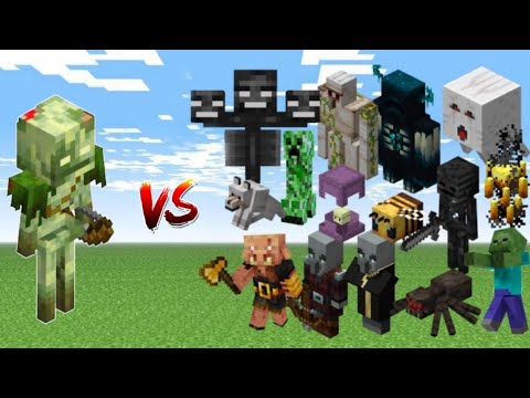 bogged vs Every mob in Minecraft (Java Edition) - Minecraft 1.21 bogged ...