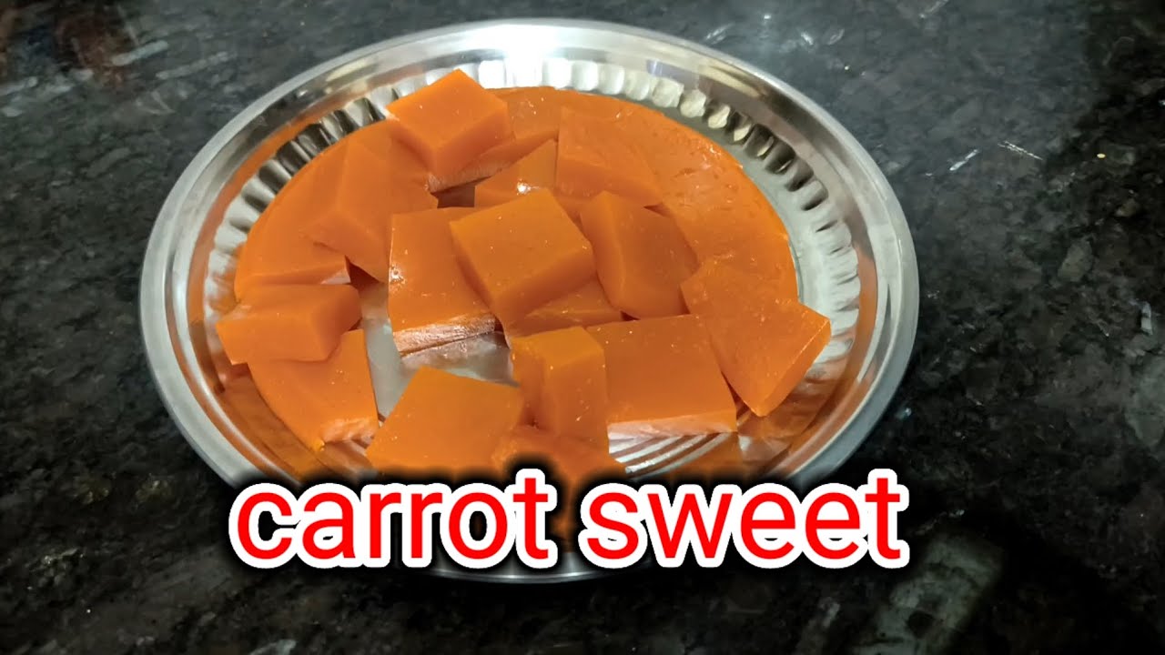 | carrot sweet | very tasty 🤤😍 | very easy method to do in home | @anu ...