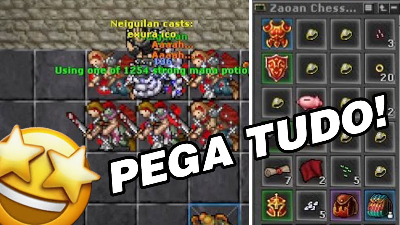 COMO CONFIGURAR O AUTO LOOT NO TÍBIA (RÁPIDO E FÁCIL) - YouTube