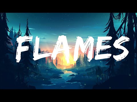 David Guetta & Sia - Flames (Lyrics) Lyrics Video