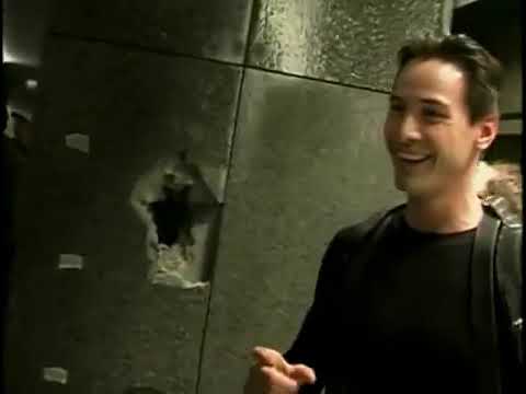 The Matrix Behind The Scenes - Subway Fight (1999) - Keanu Reeves - YouTube