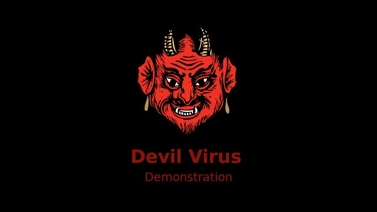 Test Devil Virus in Windows 10 - YouTube