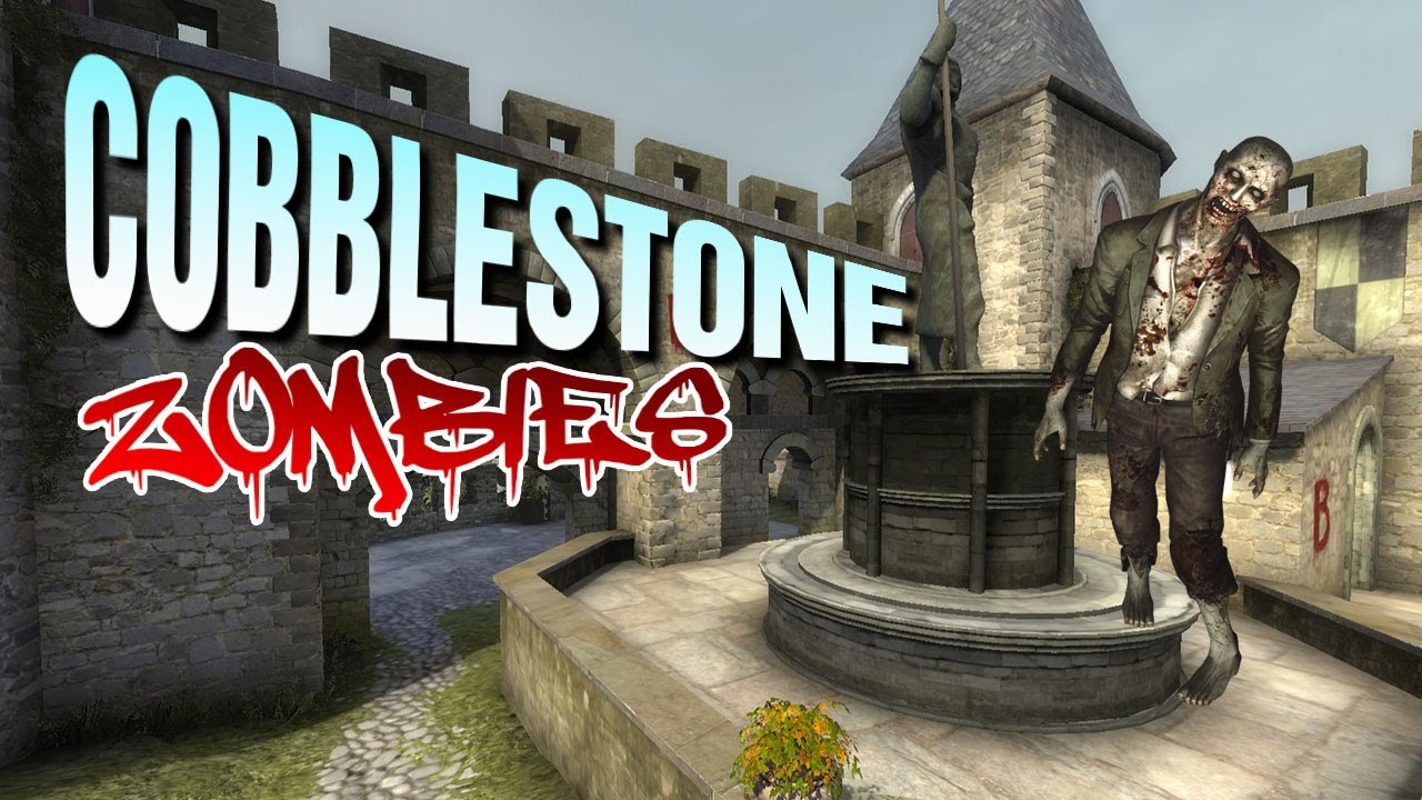 ZOMBIES MASH UP ON CSGO COBBLESTONE (Call of Duty Zombies Map) - YouTube