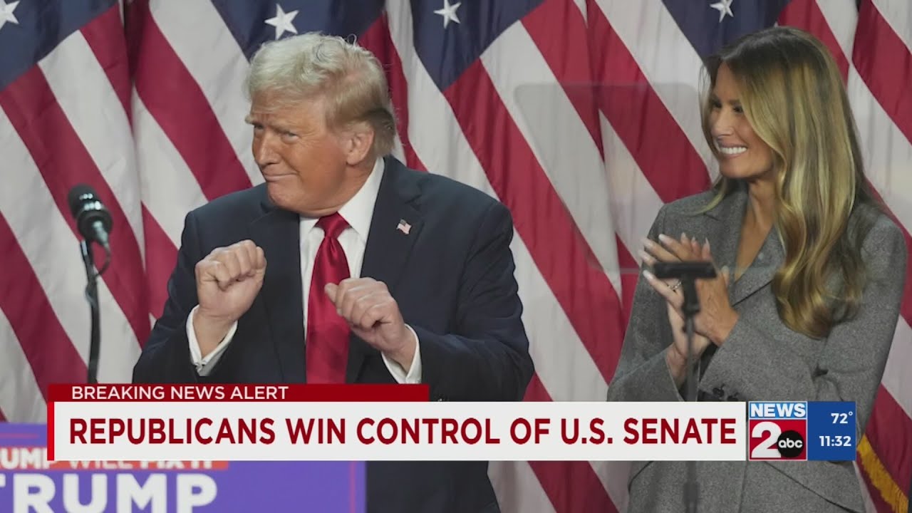 Republicans win control of the Senate - YouTube