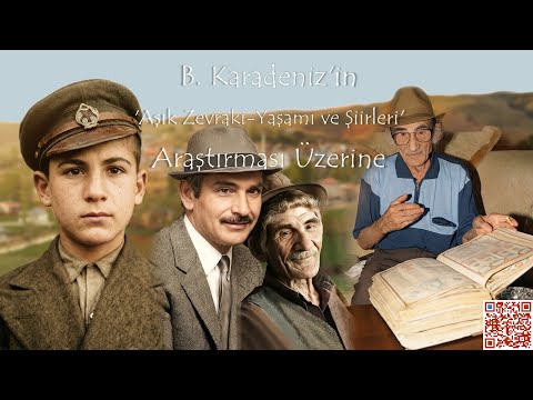 B.  Karadeniz'in 'Aşık Zevraki Yaşamı ve Şiirleri'  Araştırması Üzerine