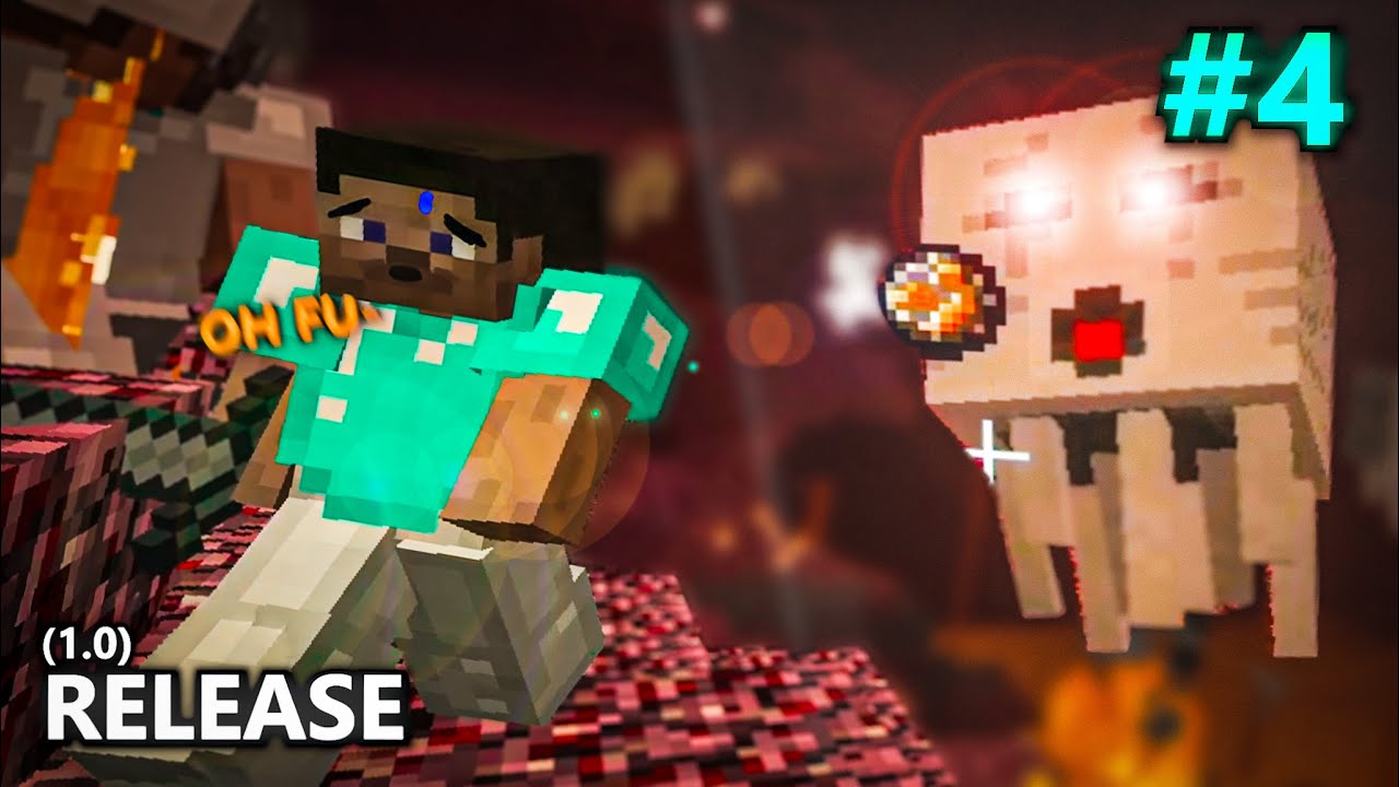 Minecraft BUT The Version Keeps Updating | The Nether - YouTube