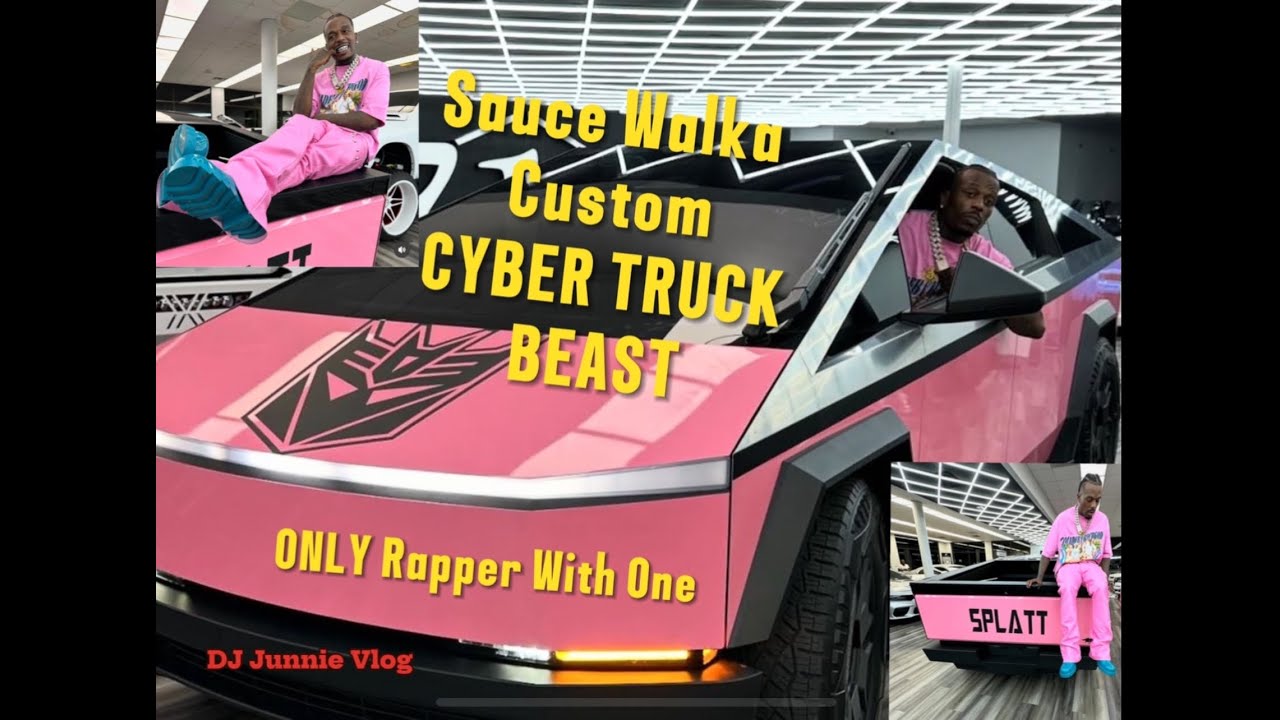 Sauce Walka Cyber Truck Beast Fully Custom / First with Cyber Beast ...