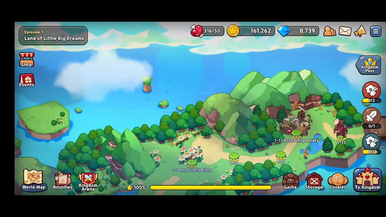 Cookie Run: Kingdom - 'World Map 1: Land of Little Big Dreams' Music ...