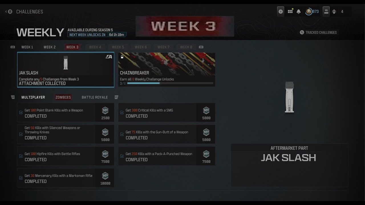 How To Complete ALL SEASON 5 WEEK 3 Challenges MW3 (Zombies)! MWZ #cod ...