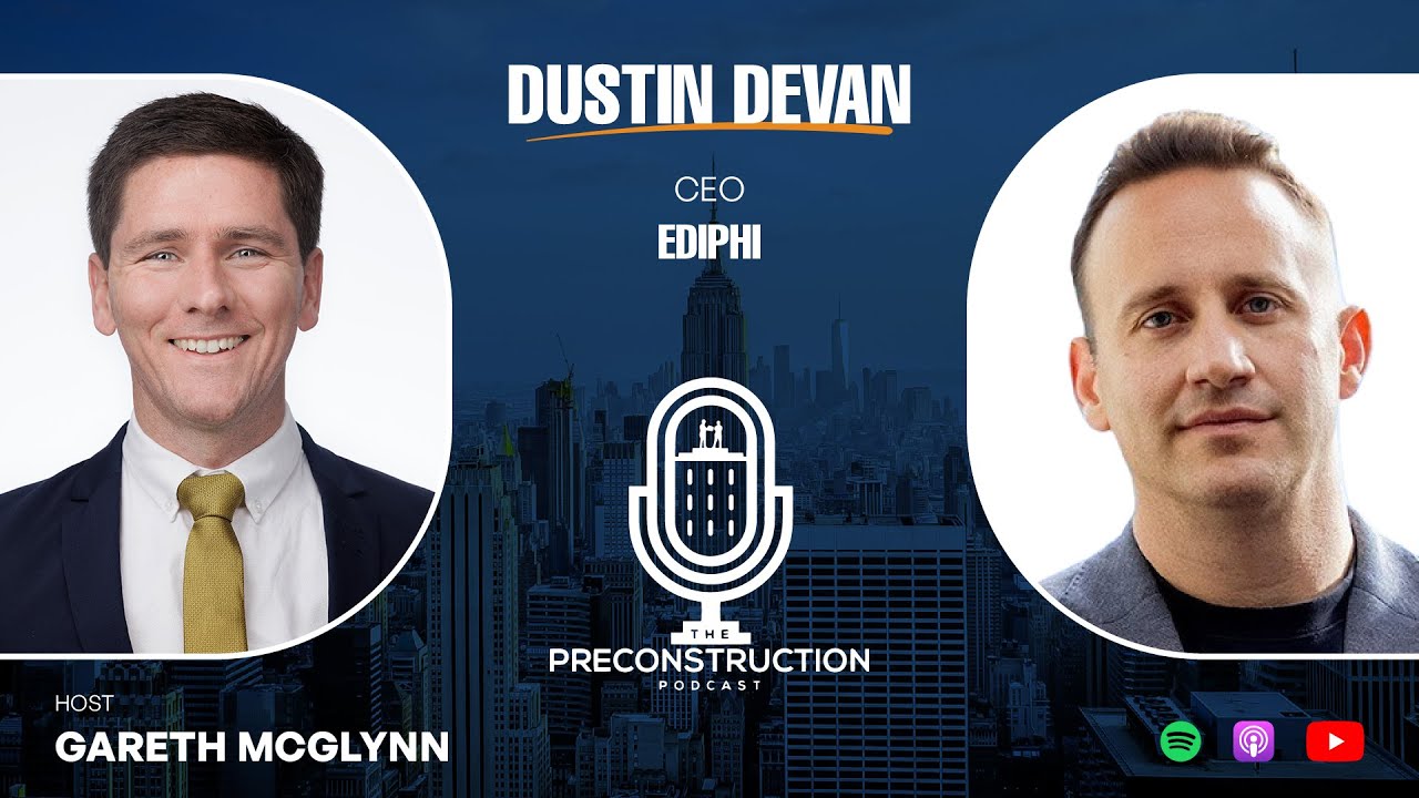 Dustin DeVan, CEO of Ediphi, the Cloud Based Estimating Software - YouTube